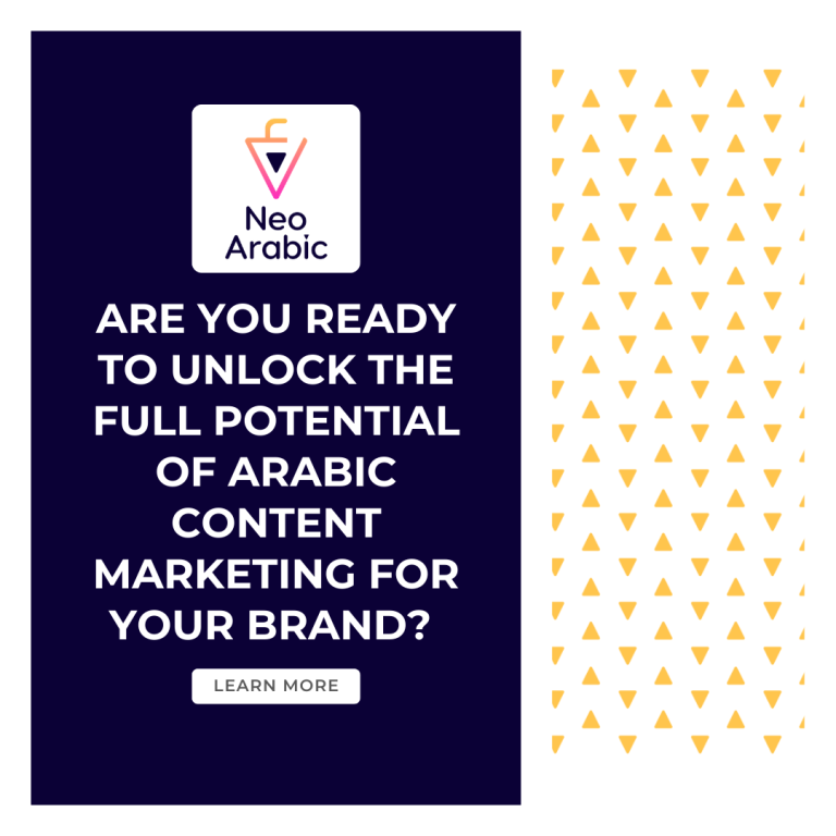 Arabic Content Marketing Strategies For B2B Sales Growth - Neo Arabic